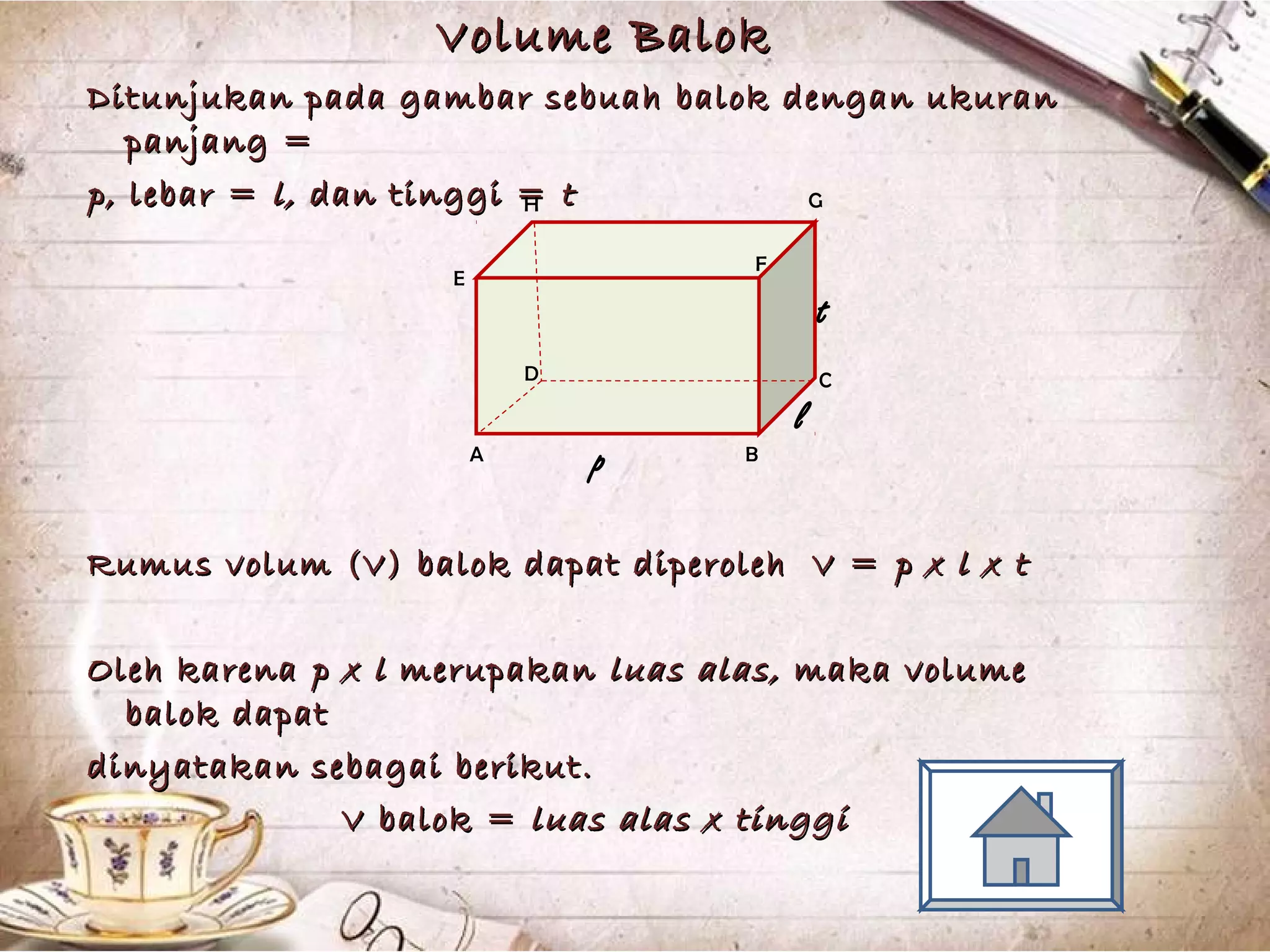 Materi balok | PPT