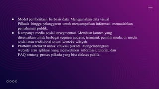 strategi model informasi untuk pilkada serentak | PPT