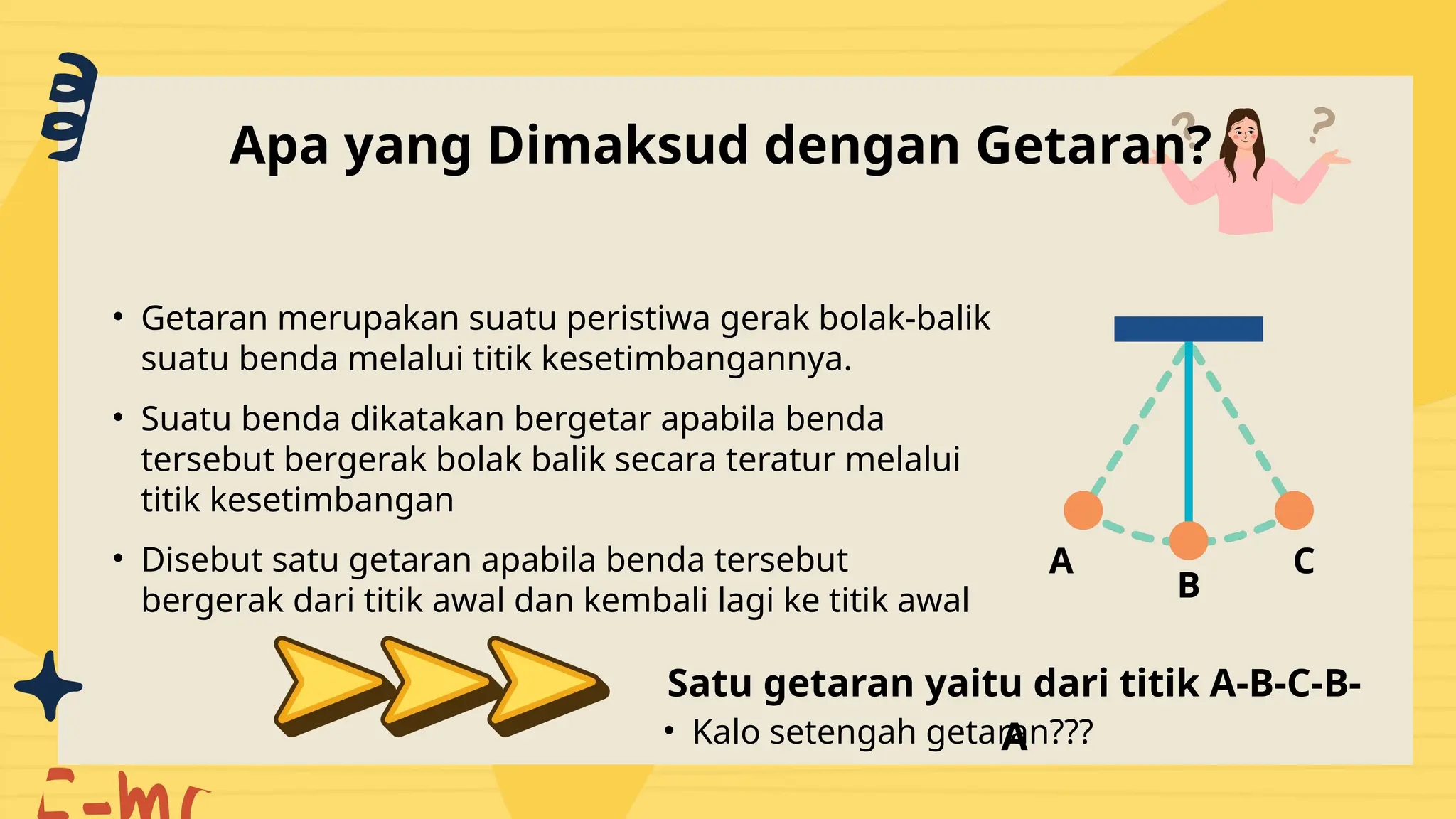 Materi Belajar IPA GETARAN pada pembelajaran kurikulum merdeka | PPTX