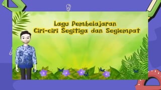 Materi Belajar Matematika Segitiga dan Segi Empat Presentasi Biru ...