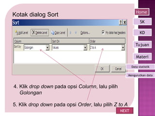 Materi belajar pengolah-angka dengan mudah | PPT