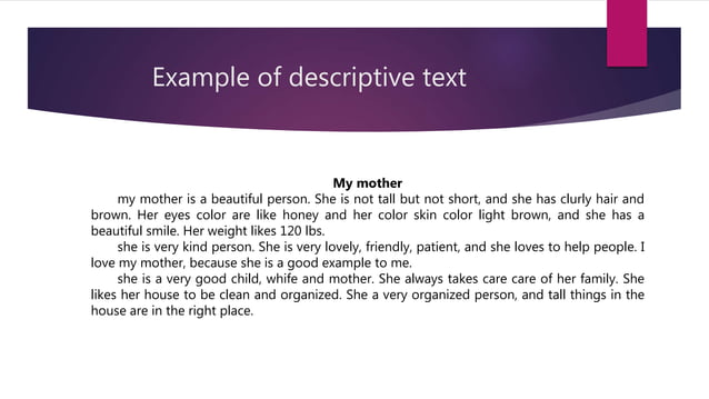 Materi descriptive text smp kelas 7 | PPTX | Geography | Science