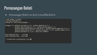 Belati: The Traditional Swiss Army Knife for OSINT | PDF