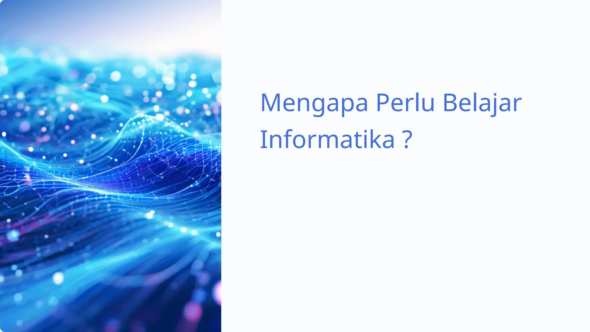 Materi Berfikir Komputasional Fase E Informatika | PPTX