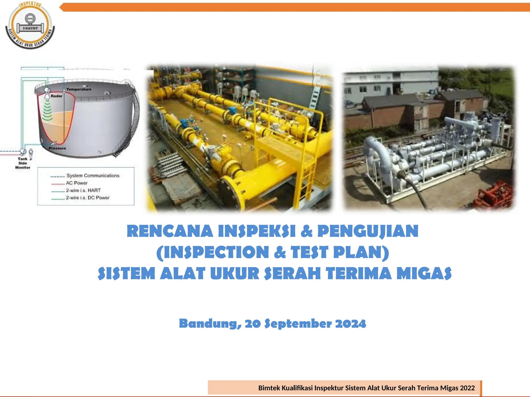 MATERI BIMTEK ISAUST - INSPECTION & TEST PLAN.ppt