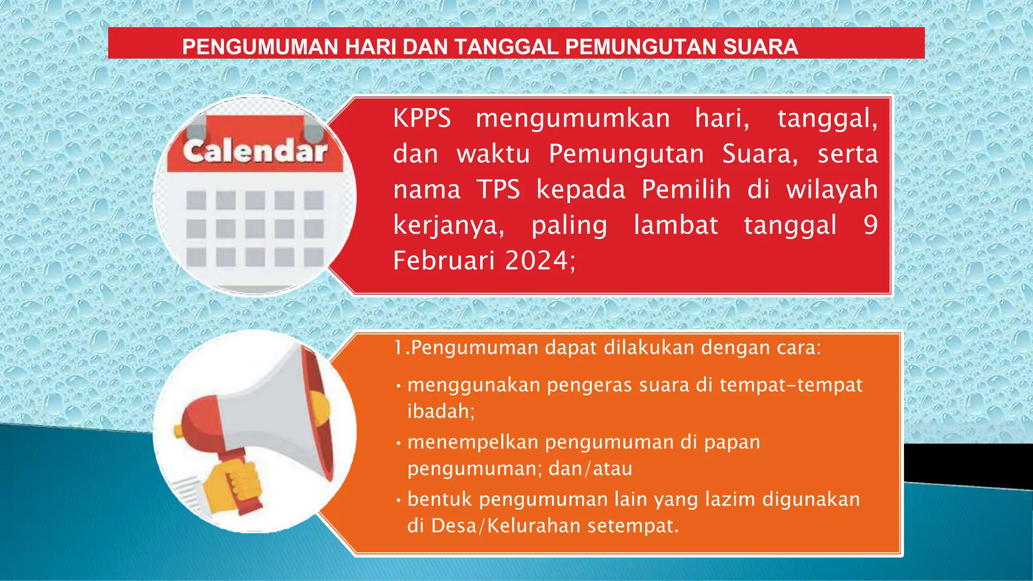 Materi BIMTEK PTPS Pada Pemilu 2024 DC A | PPTX