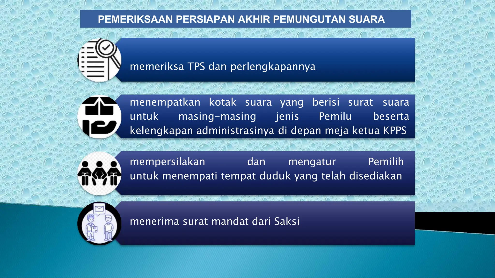 Materi BIMTEK PTPS Pada Pemilu 2024 DC A | PPTX