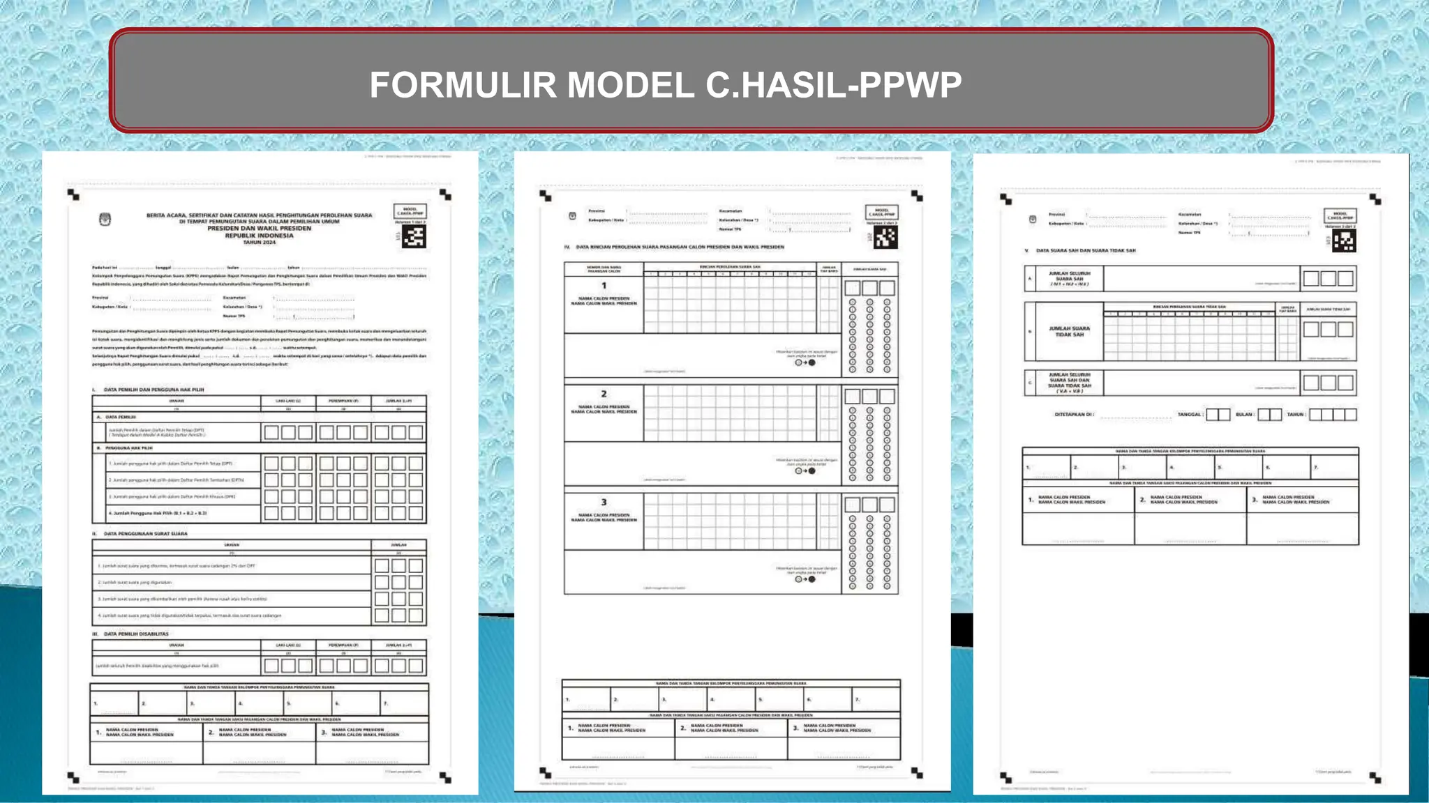 Materi BIMTEK PTPS Pada Pemilu 2024 DC A | PPTX