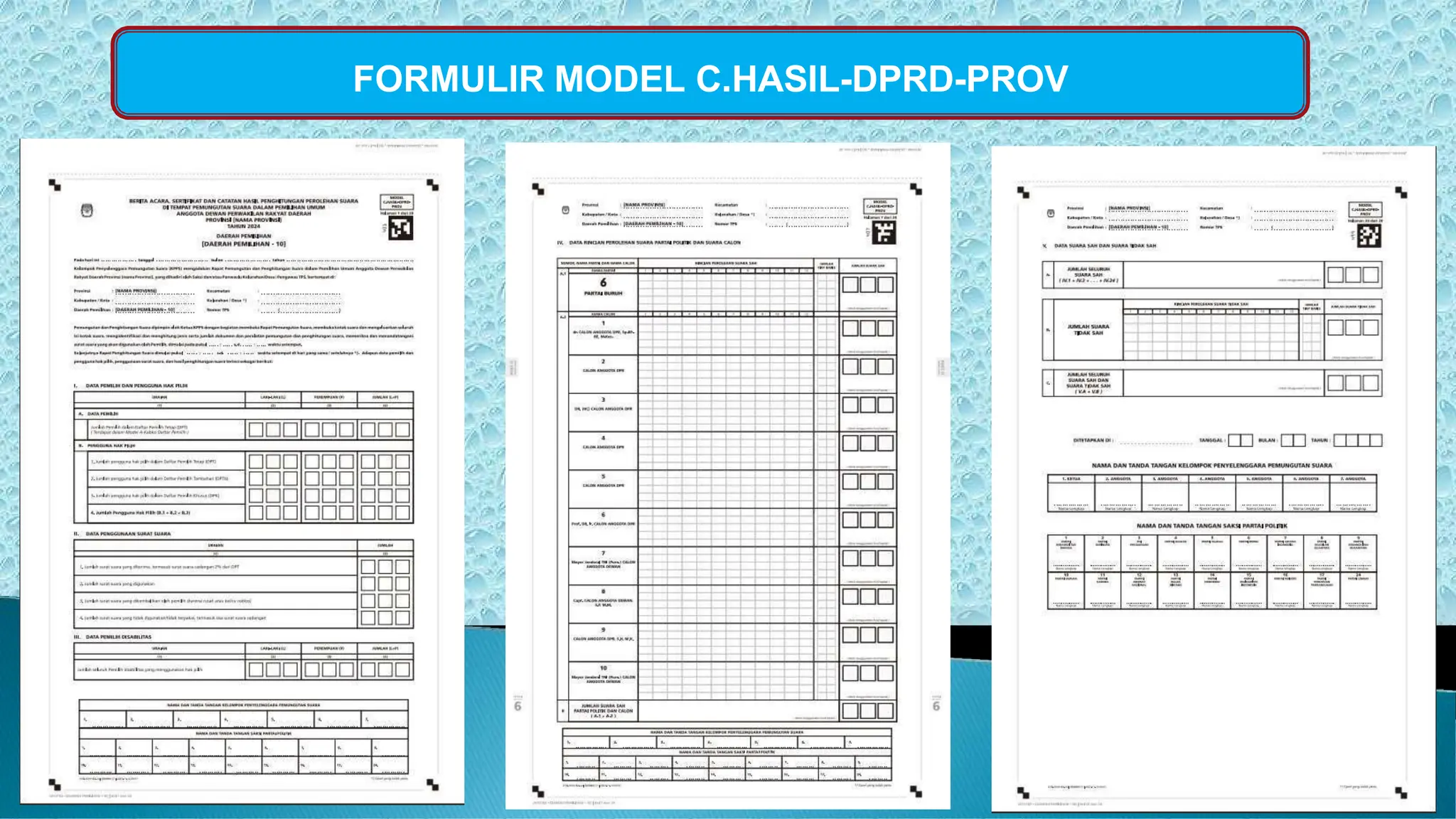 Materi BIMTEK PTPS Pada Pemilu 2024 DC A | PPTX