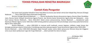 MATERI BIMTEK RENSTRA MADRASAH.pptx