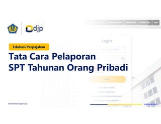 Materi Bimtek SPT Tahunan Orang Pribadi PPT.pptx