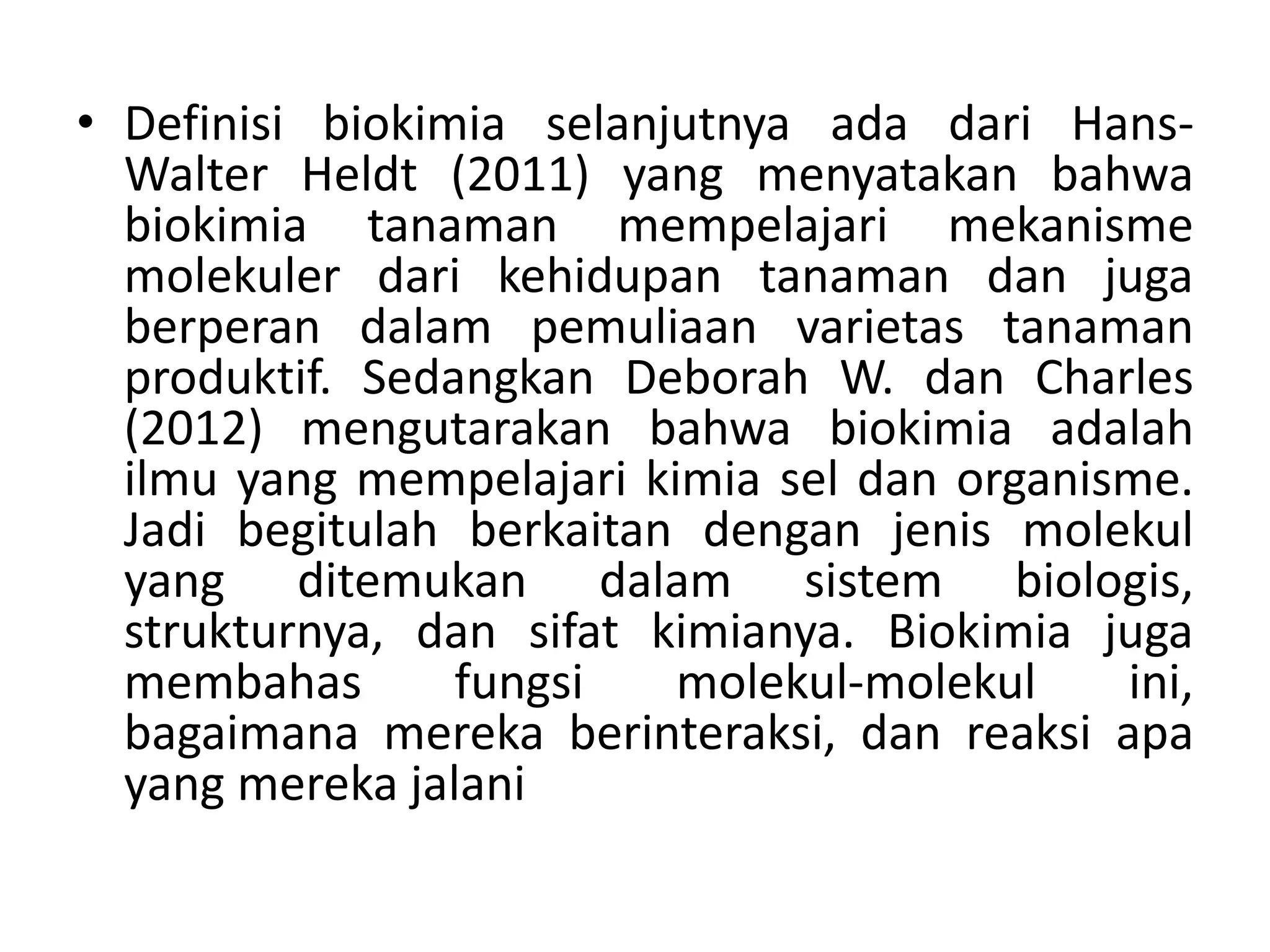 biokimia pertanian materi belajar kuliah | PPTX