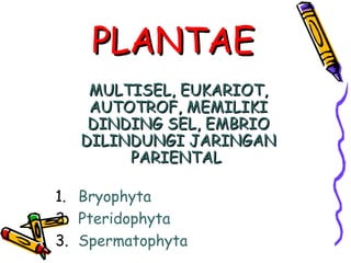 Materi biologi plantae | PPT