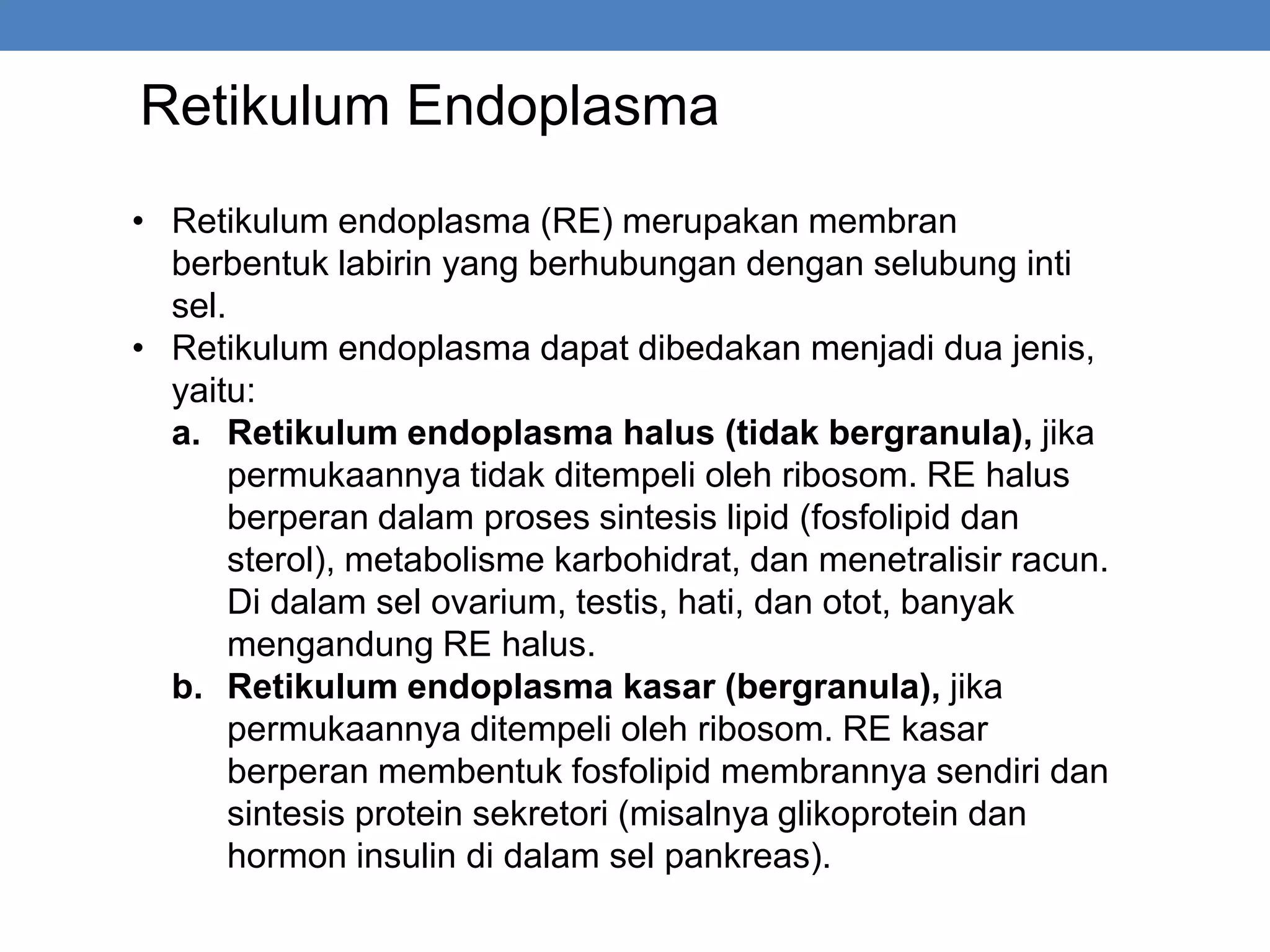 Materi biologi x bab 1 sel | PPTX