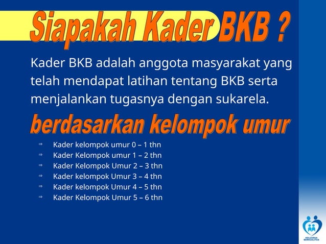 MATERI BKB satu tentang balita untuk kampung kb 1.ppt