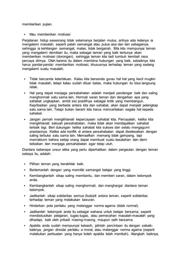 Materi bk kelas 8 | DOCX