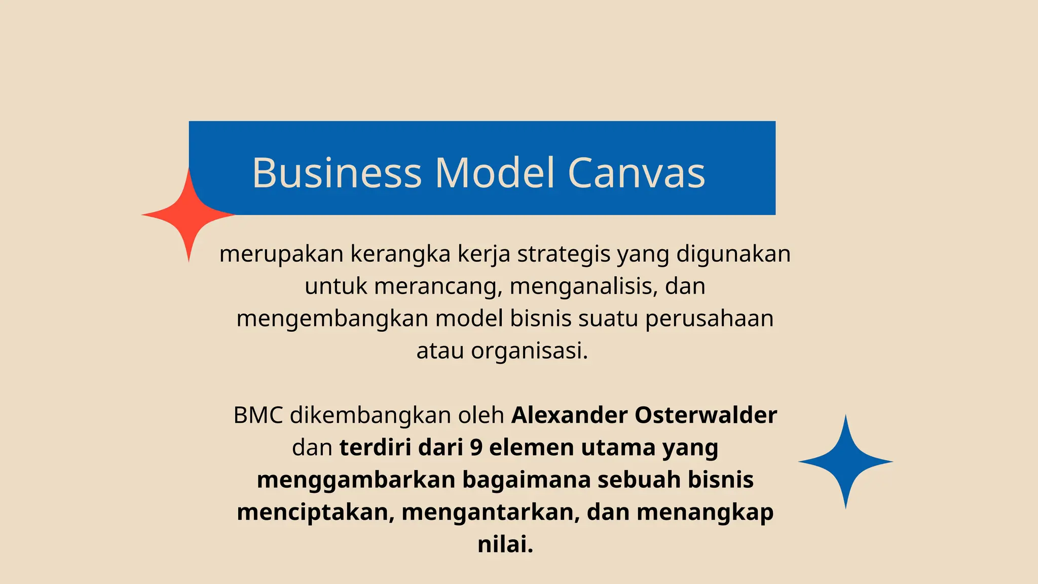 Materi Business Model Canvas digunakan untuk apa saja? simak berikut | PPT