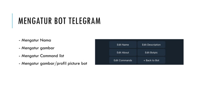 materi Bot Telegram dengan google apps script dan spreadsheet | PDF