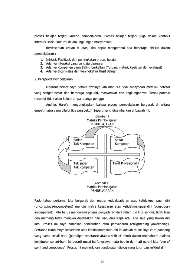 Proses dan Faktor-Faktor yang Mempengaruhi Belajar serta Persepektif Pembelajaran | PDF