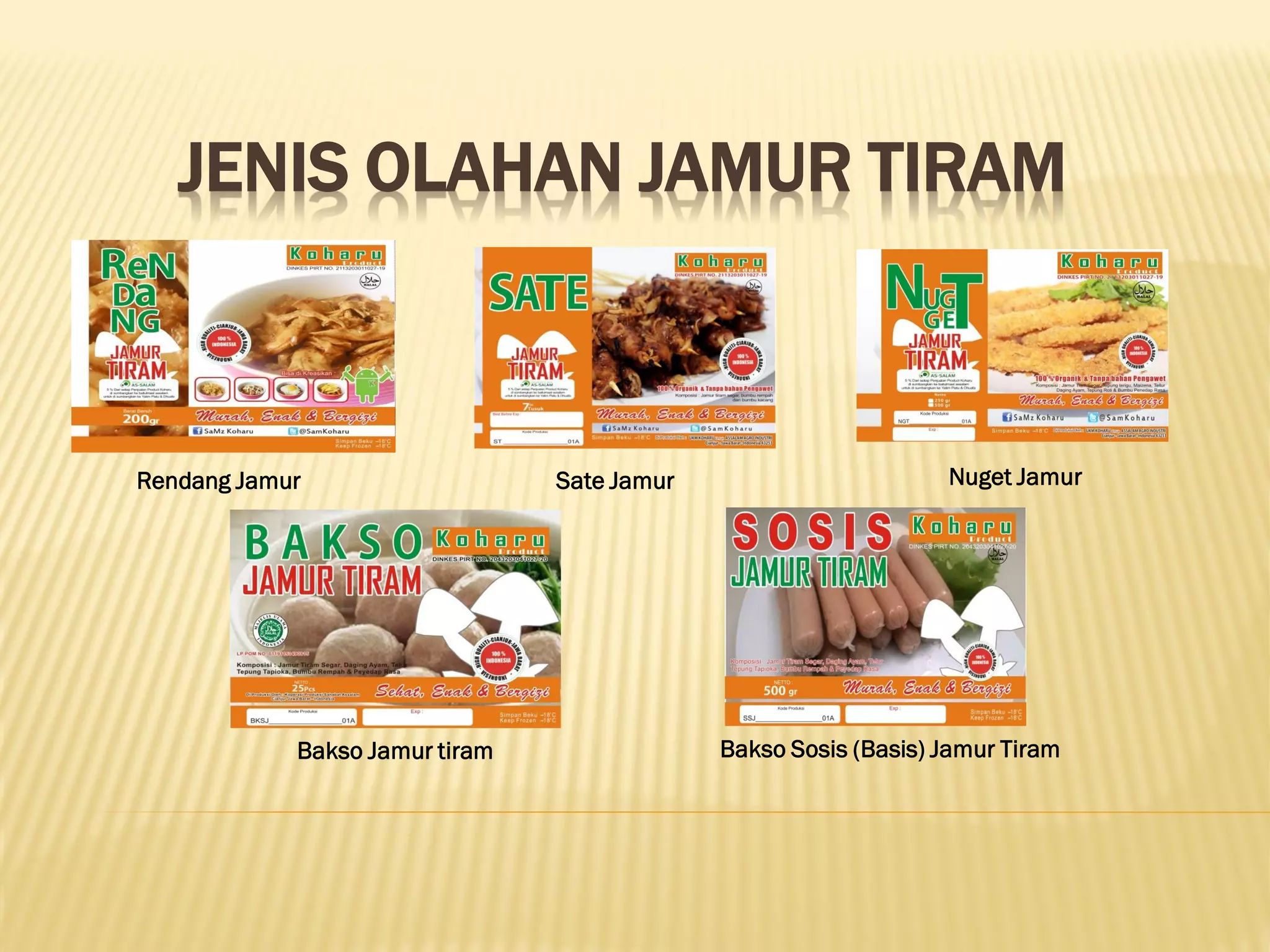 Materi budidaya dan olahan jamur tiram | PDF