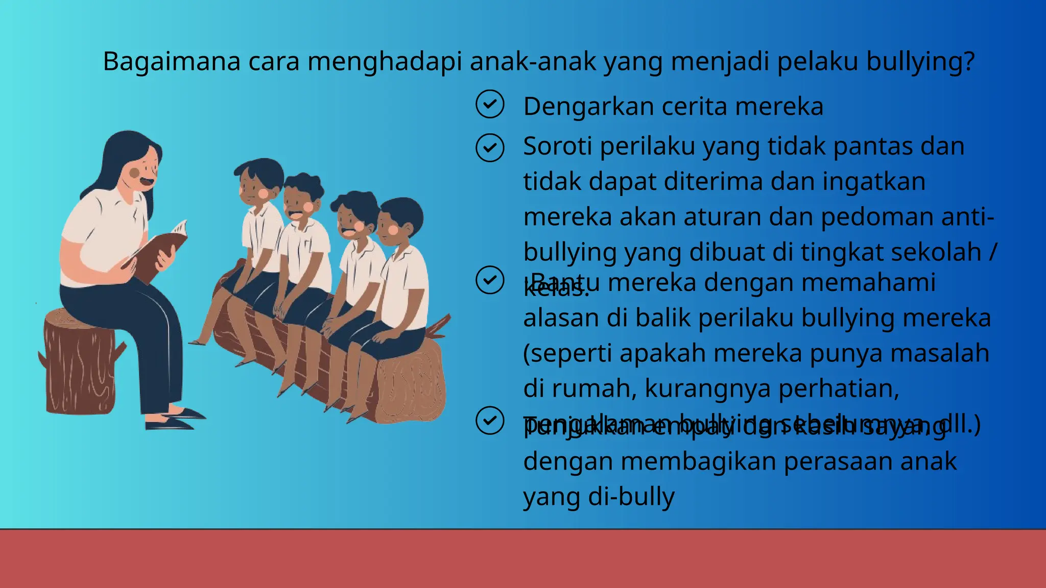 Buku Pannduan untuk materi Anti perundunagan atau Bullying . | PPTX