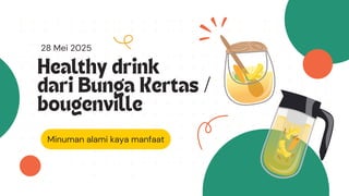 Materi Bunga Kertas bougenvil sebagai obat kb alami | PDF