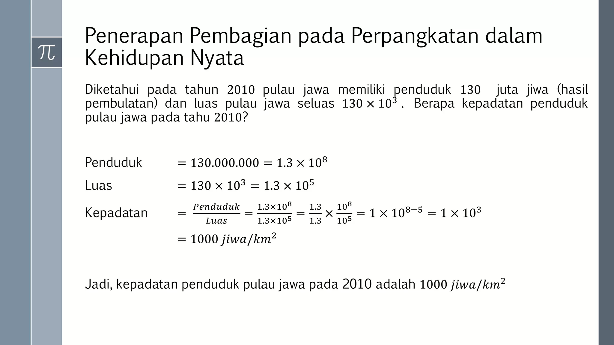 pembagian perpangkatan | PPTX