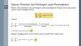 pembagian perpangkatan | PPTX
