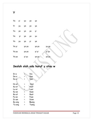 Materi calistung | DOC
