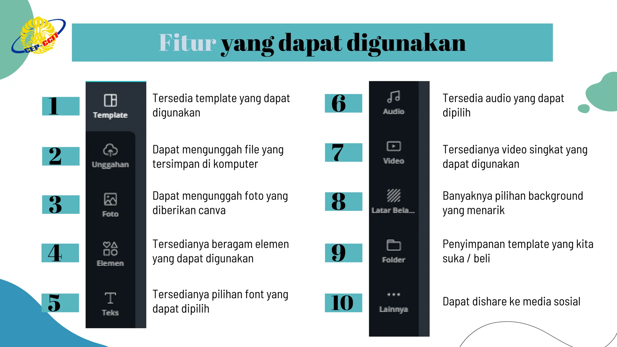 Modul Pembelajaran Canva, dan Cara pembuatan poster | PDF