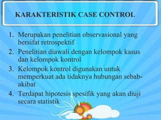 Materi case control | PPT