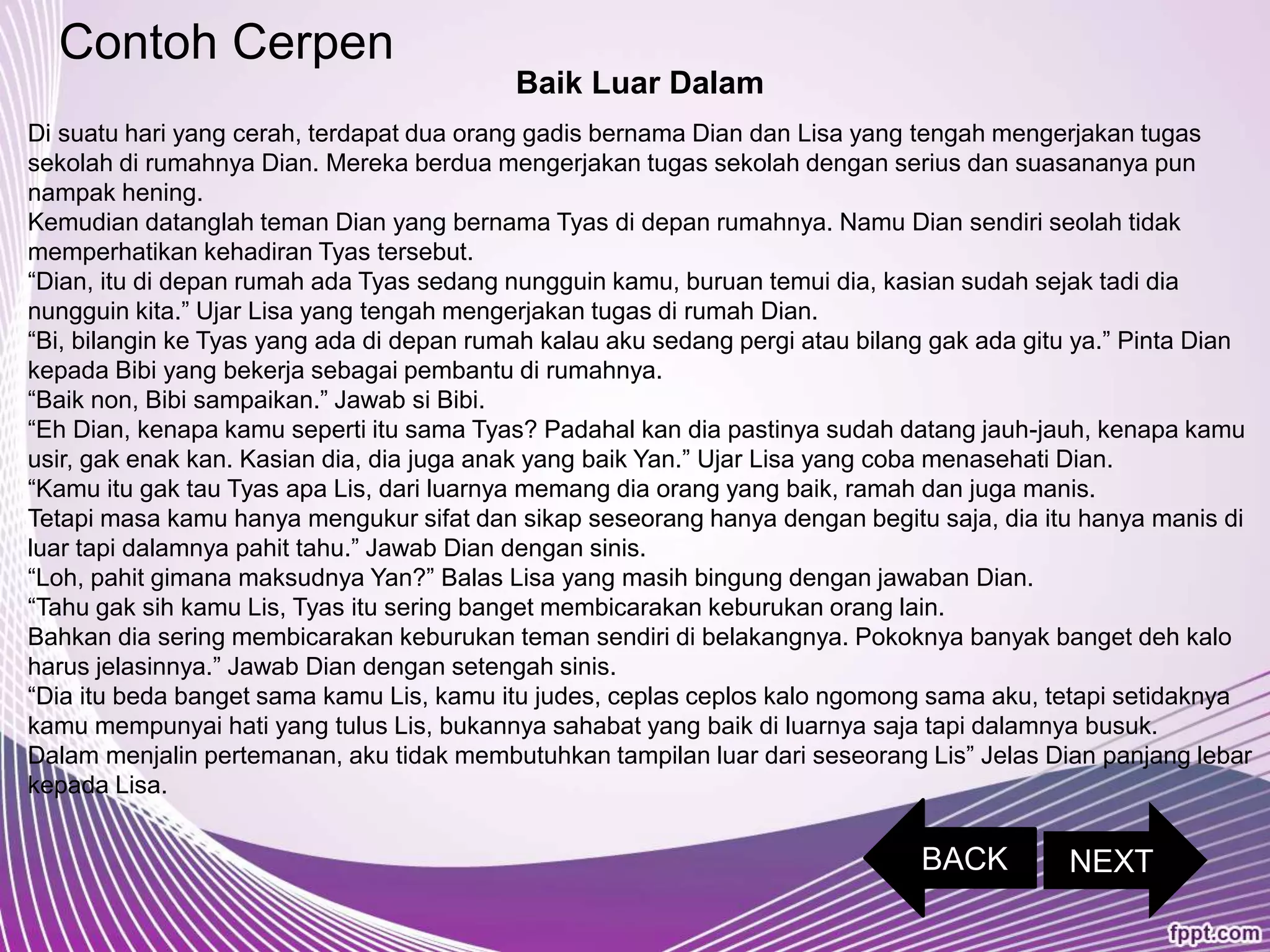 MATERI CERPEN KELAS XI.ppt