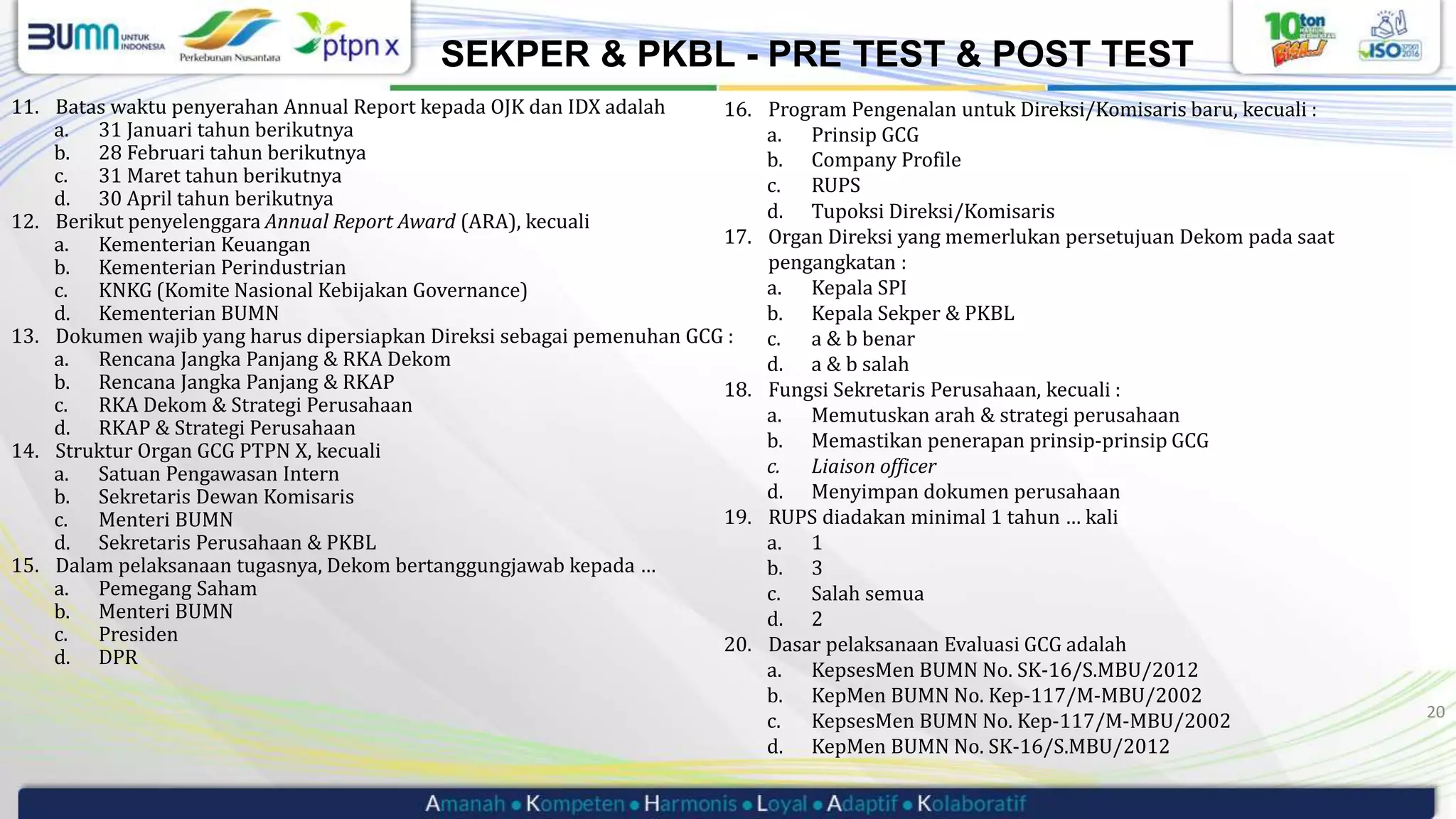 Materi CKP Internal | PPTX