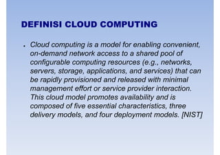 Slide Materi cloud computing fundamental | PDF