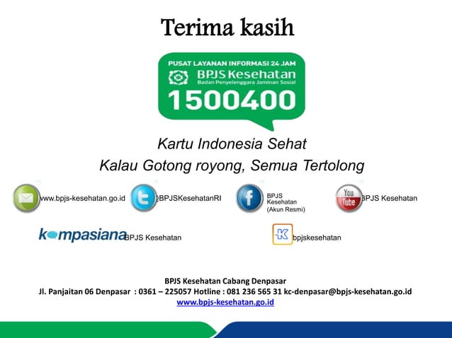 Materi CoB (Coordination of Benefit) BPJS Kesehatan | PPTX