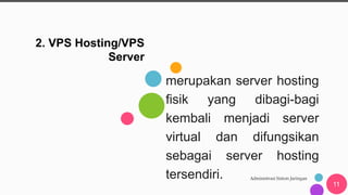 Materi control panel hosting | PPT