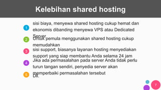 Materi control panel hosting | PPT