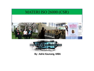 Materi csr kaunang | PDF