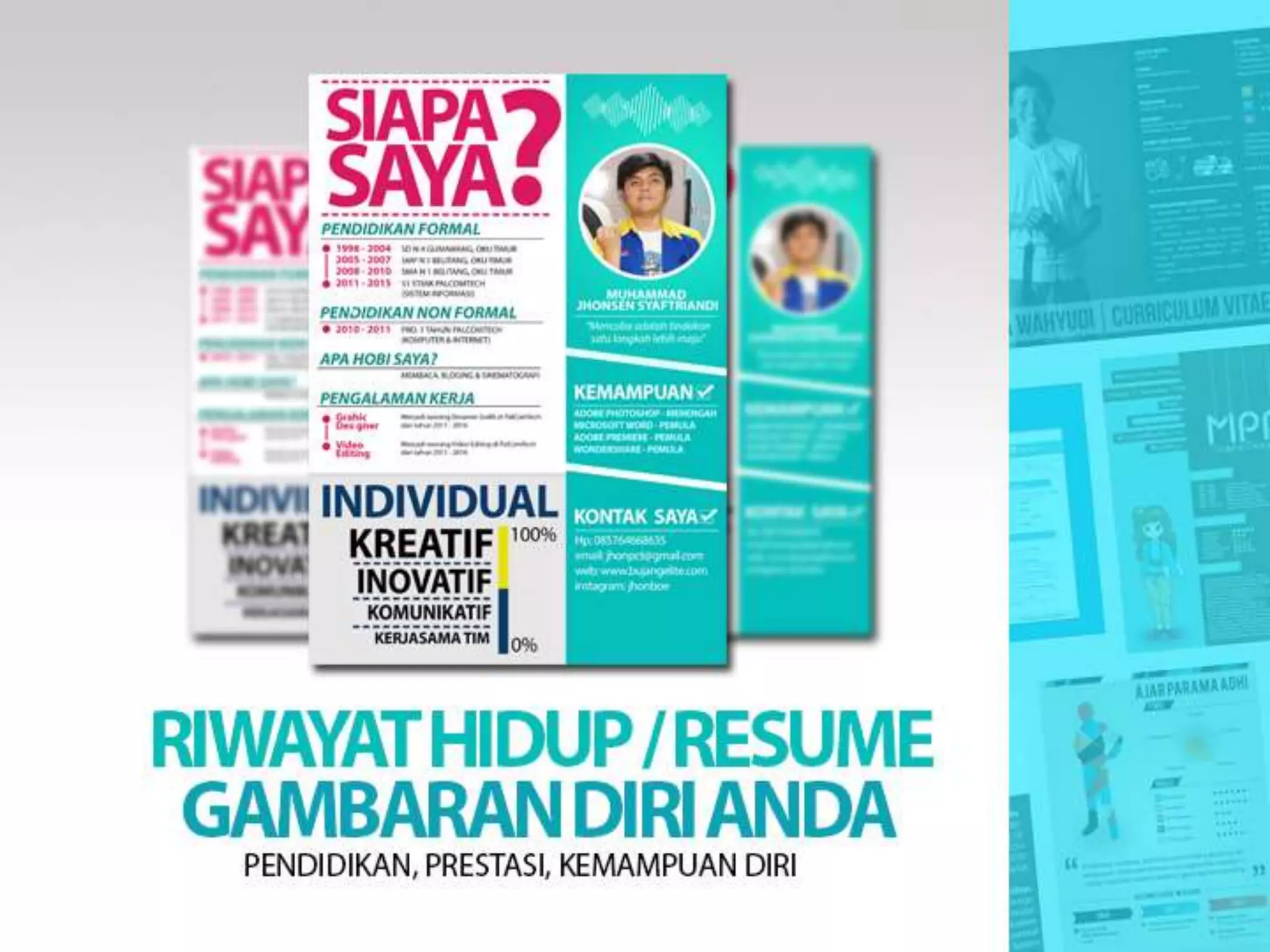 Tips Membuat Curriculum Vitae Unik & Menarik | How to create Best ...