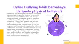 Materi Cyberbullying.pptx............... | PPTX