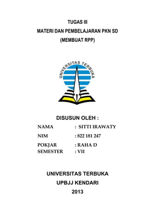 Materi dan pembelajaran bahasa indonesia sd | DOCX