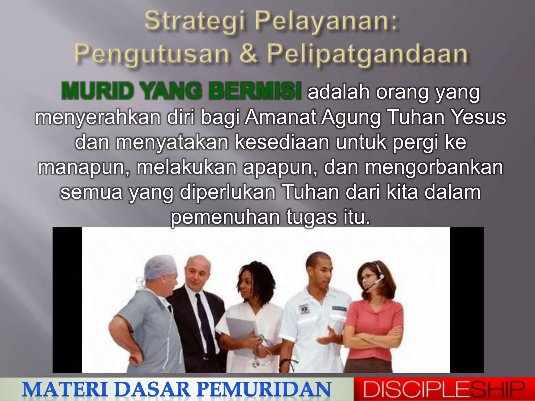 Materi dasar pemuridan | PPTX