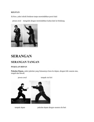 Materi Dasar Pencak Silat | DOC