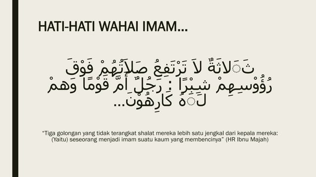 Materi dauroh imam | PDF