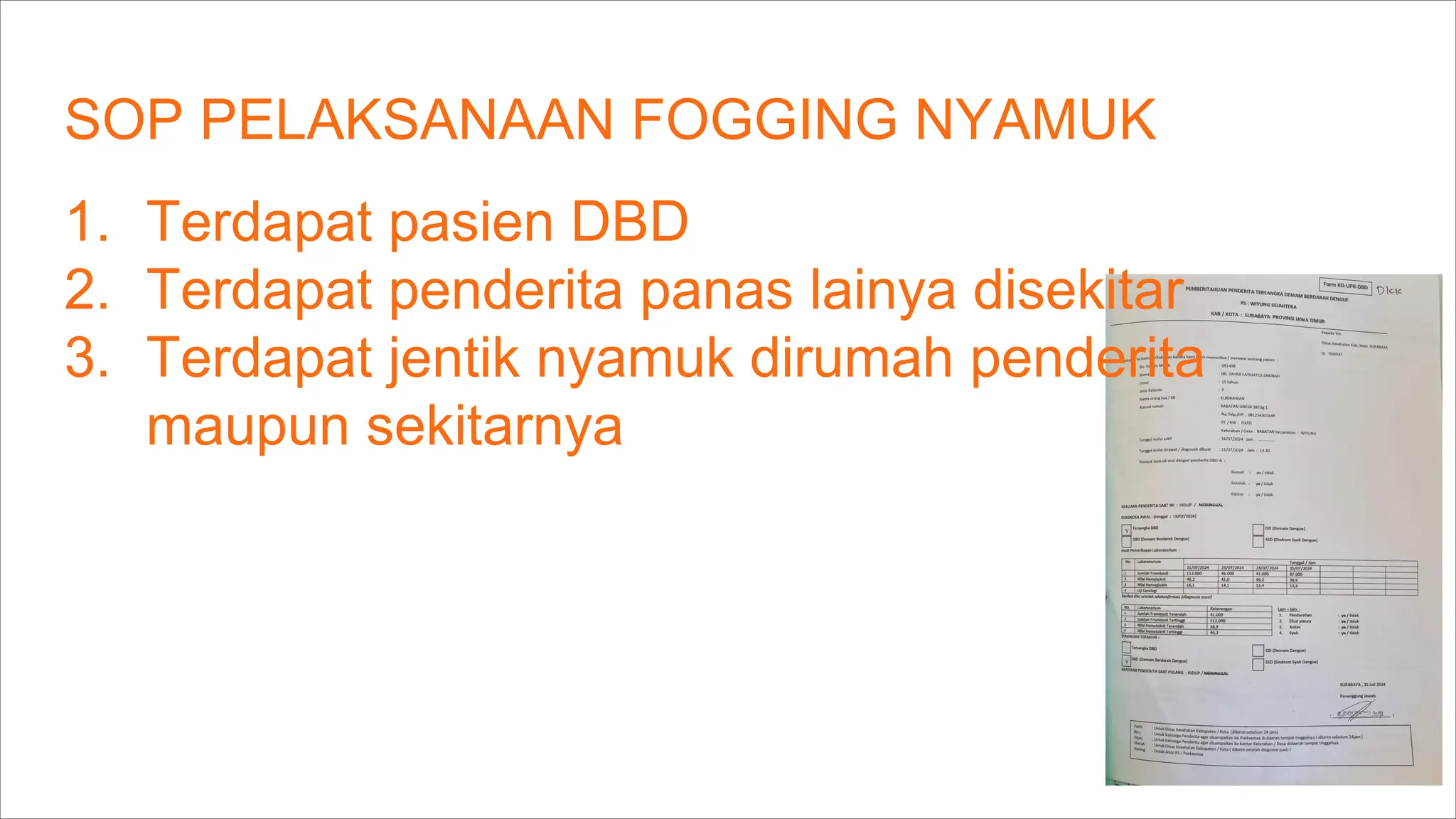 MATERI Demam Berdarah Dengue Dinas Kesehatan, materi posyandu | PDF