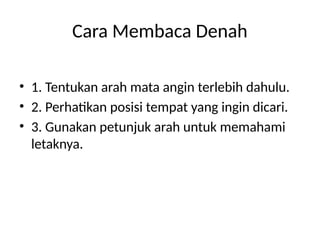 Materi_Denah_Kelas 4 SD yang menarik.pptx