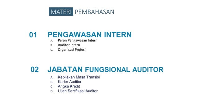 Materi Diklat Ahli Pertama 2024 JFA terbaru | PDF
