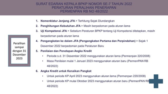 Materi Diklat Ahli Pertama 2024 JFA terbaru | PDF