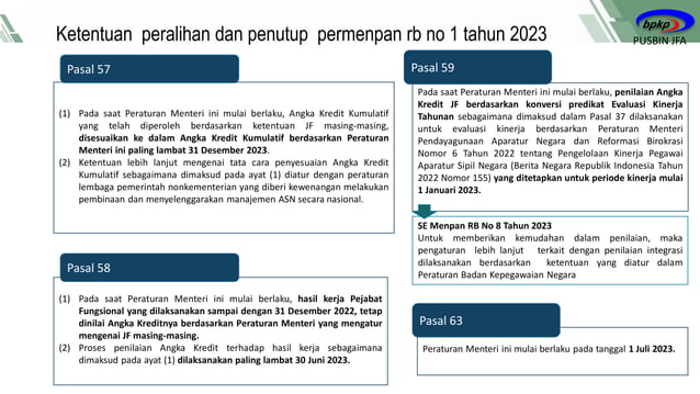 Materi Diklat Ahli Pertama 2024 JFA terbaru | PDF