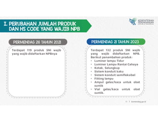 Pengaturan NPB dan LPK dalam Permendag No 21 Tahun 2023 | PDF